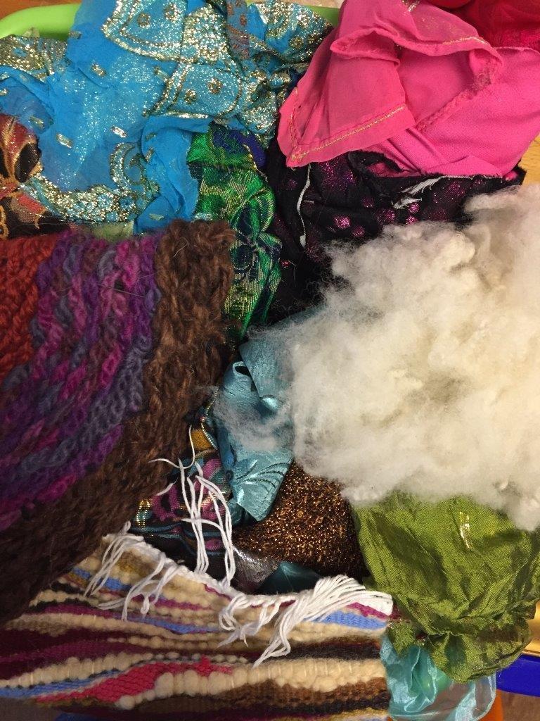 Textil-Taktil - im freien Gestalten die Welt erkunden